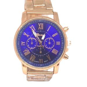 Accessories | Blue Face Analog Quartz Men Wrist Watch | Poshmark